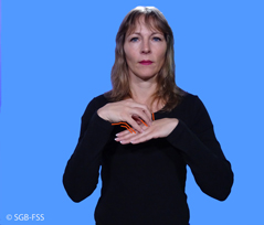 Gebärde für KÄFER – Gebärdensprachelexikon Gehörlosenbund